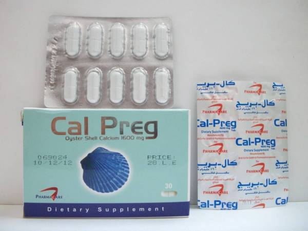كال بريج Cal Preg مكمل غذائى لنقص الكالسيوم - موقع المعلومات