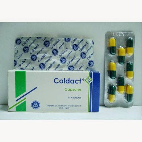 كولداكت Coldact لعلاج نزلات البرد - موقع المعلومات